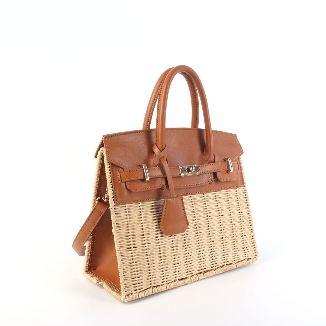 Margo Camel - Wicker Handbag – Lisi Lerch